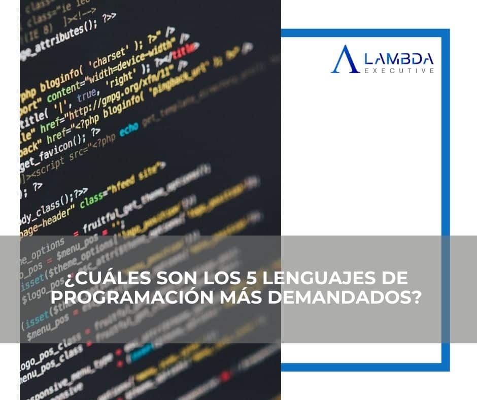 Los 5 lenguajes de programación más demandados